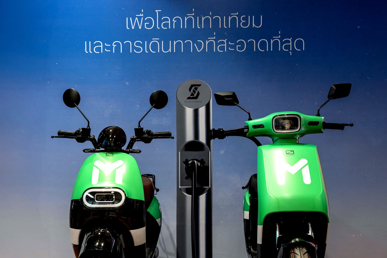 SLEEK EV จับมือ LINE MAN ปฏิวัติการขนส่งไทยด้วยมอเตอร์ไซค์ไฟฟ้า