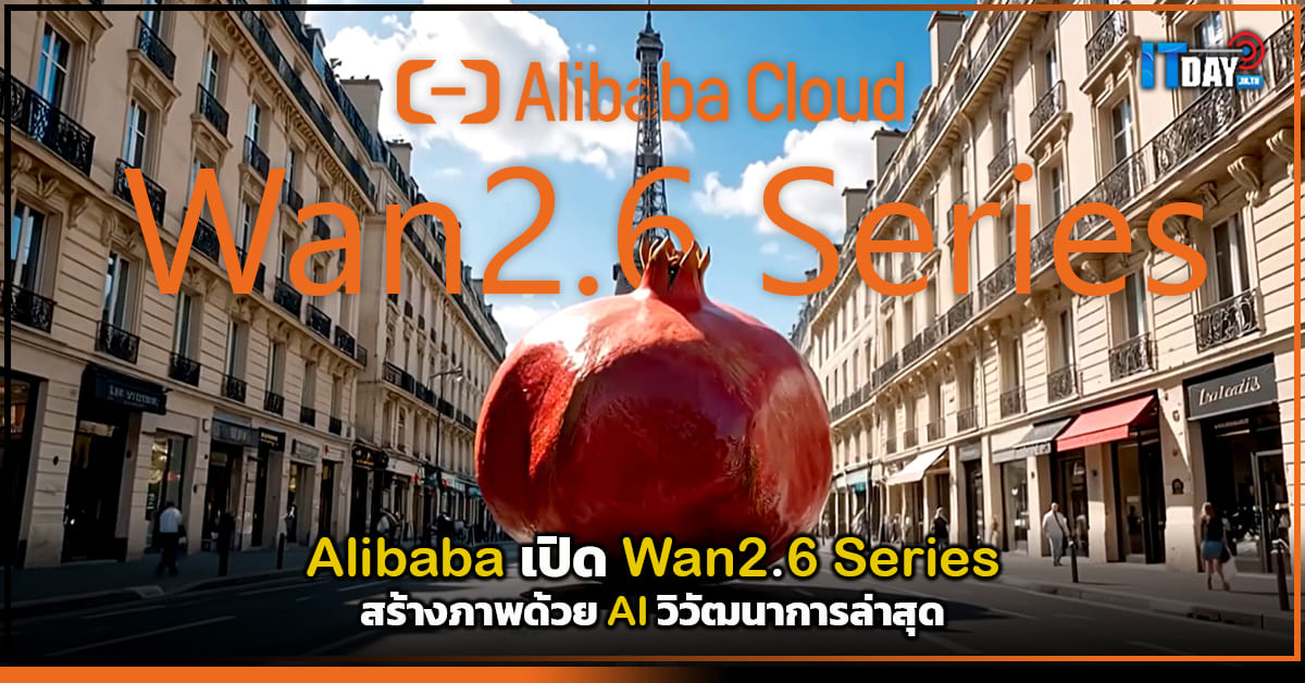 Alibaba เปิด Wan2.6 Series สร้างภาพด้วย AI วิวัฒนาการล่าสุด